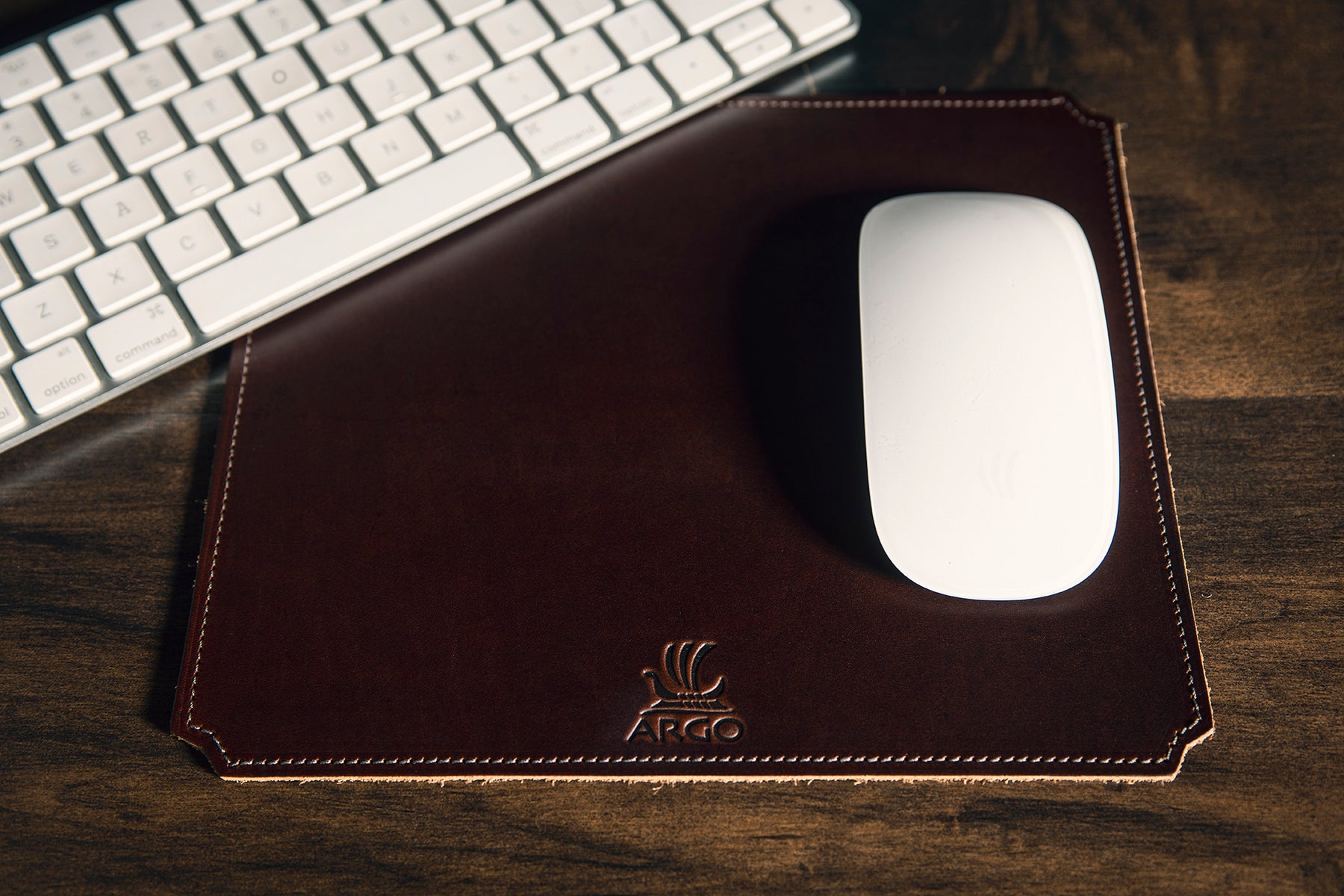 Copper Brown | Desk & Mouse Pads - Samson Family Leather
